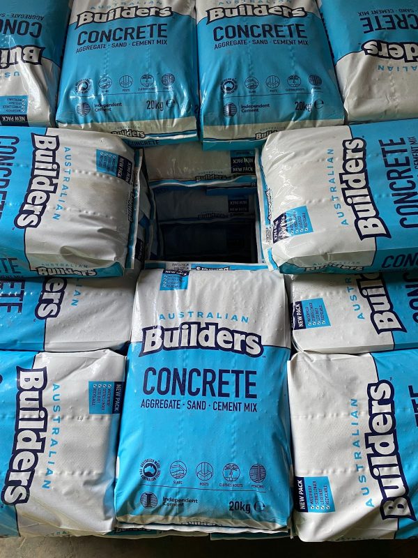 Australian Builders Concrete Mix 20Kg Bag - Silvan Timber Building and ...