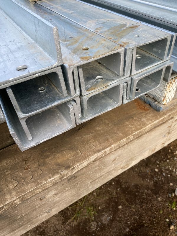 Retaining Wall C Channel Galvanised 100PFC 8.3Kg Per Metre - Silvan ...