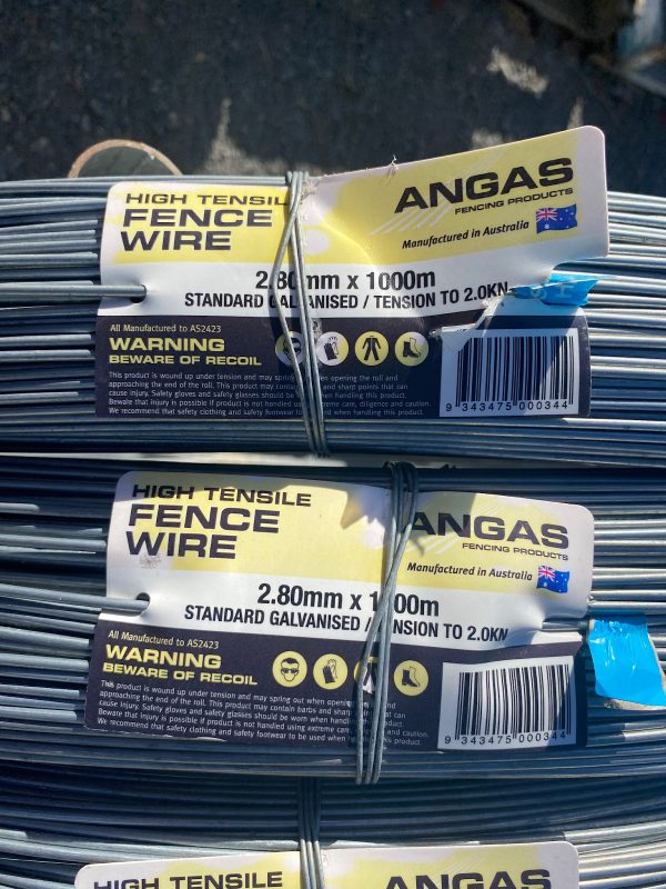 Angas Fencing Wire High Tensile 2.8mm x 1000m - Silvan Timber Building ...