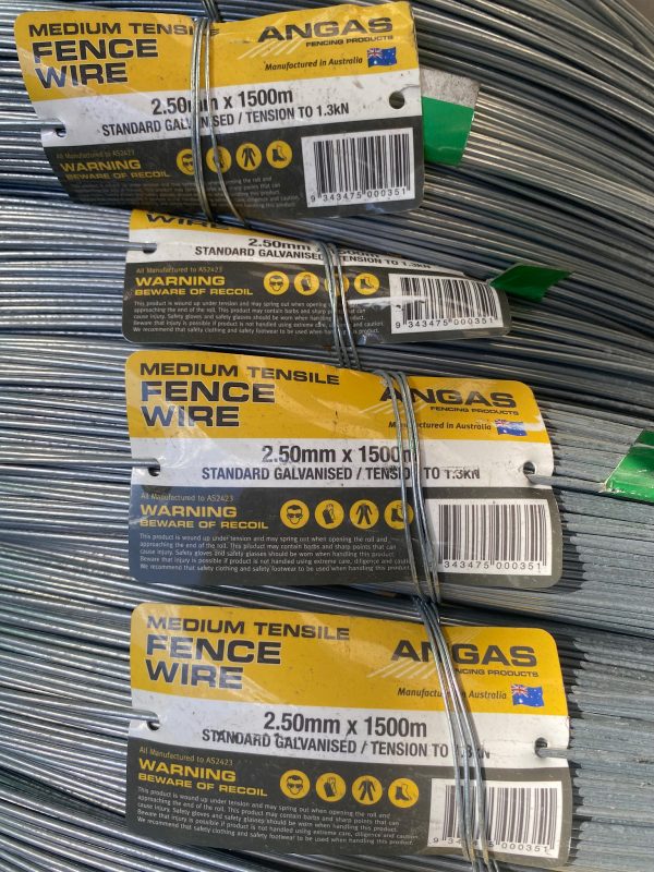 Angas Fencing Wire Medium Tensile 2.5mm x 1500m - Silvan Timber ...
