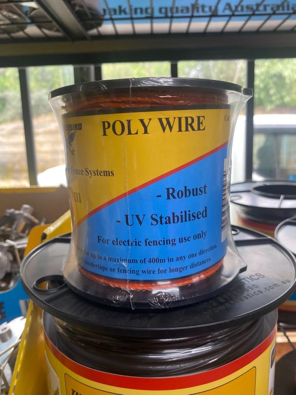 Thunderbird Orange Poly Wire 200m - EF-40EO - Silvan Timber Building ...